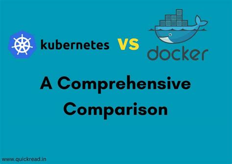 Kubernetes Vs Docker A Comprehensive Comparison Manendra Verma