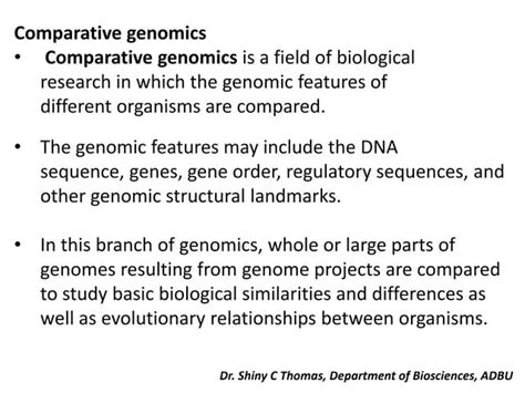 Comparative Genomicspdf