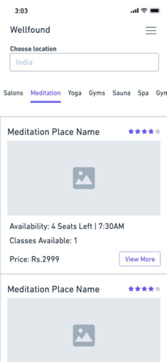 Wellness App Protype Figma