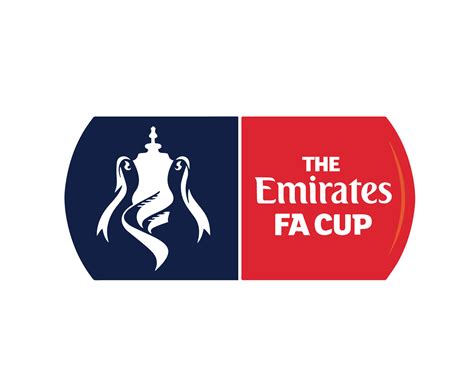 The Emirates Fa Cup Logo Symbol Abstract Design Vector Illustration