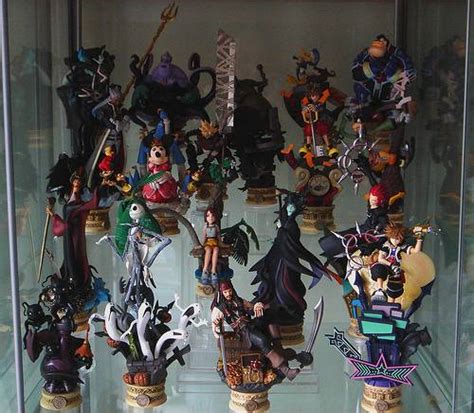 Kingdom Hearts Chess Set Design