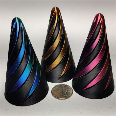 Spiral Cone Fidget Toy Etsy