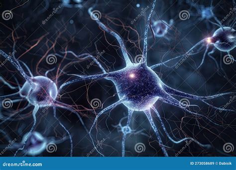 neuron neural network nerve node royalty free stock image