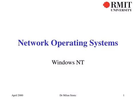 Ppt Network Operating Systems Powerpoint Presentation Free Download