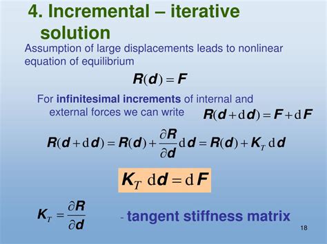 PPT INTRODUCTION INTO FINITE ELEMENT NONLINEAR ANALYSES PowerPoint