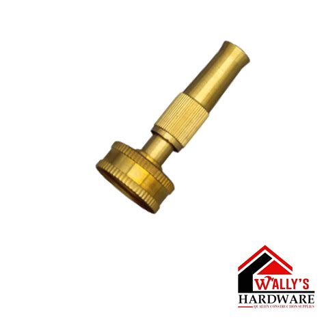 Brass Hose Nozzle Wallys Hardware
