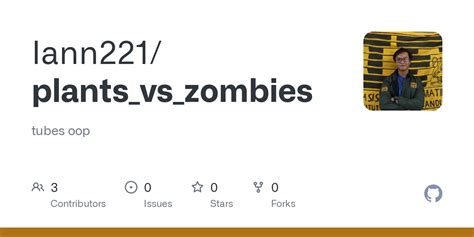 GitHub Iann Plants Vs Zombies Tubes Oop