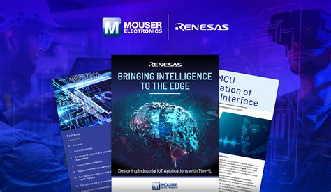 New EBook From Mouser Electronics And Renesas Electronics Explores Industrial IoT Design