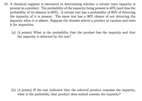 solved a chemical engineer is interested in determining