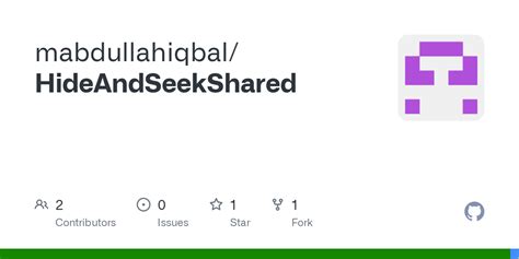 GitHub Mabdullahiqbal HideAndSeekShared