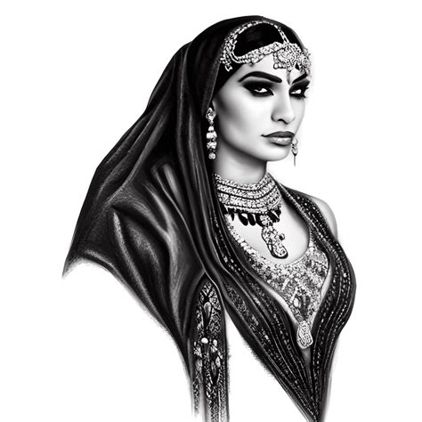 Arabian Princess Graphic Creative Fabrica
