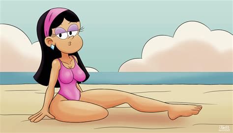 Commission Jackie Bikini Beach By Julex93 On Deviantart