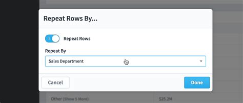 Exploring Dataset Data Intrafocus