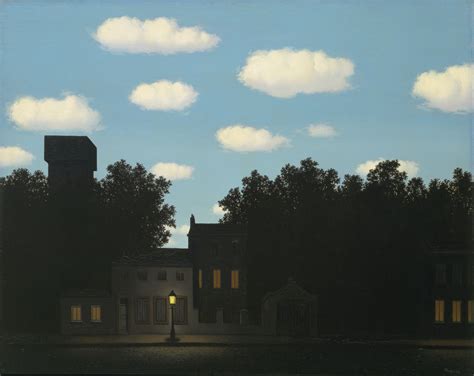 René Magritte The Empire Of Light Ii 1950 Moma