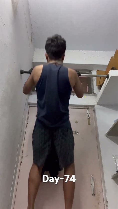 Daily Pull Ups Challenge Day 74 Dailychallenge Motivation Youtube
