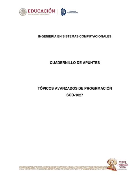 Manual De Topicos Avanzados De Programacion Pdf