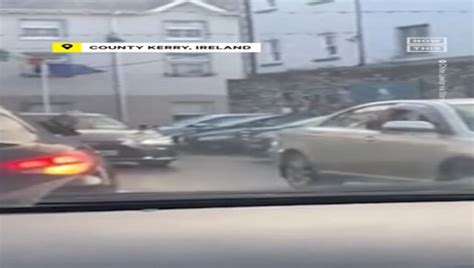 Drivers Play Rock Paper Scissors To Settle Parking Dispute In Ireland