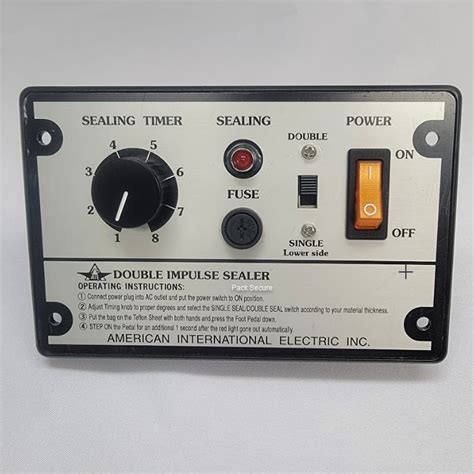 Ti Fd1 Timer For Hand Impulse Sealer Genuine Aie Parts