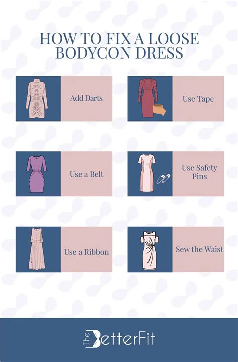 How To Fix A Loose Bodycon Dress Thebetterfit