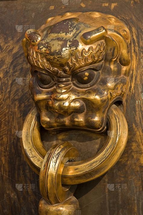 把手 远古的 青铜 清朝 故宫 垂直画幅 旅游目的地 无人 国际著名景点素材 花瓣网