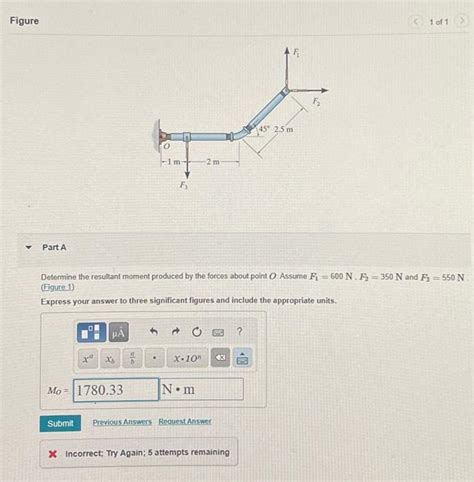 [solved] Determine The Resultant Moment Produced By The Fo