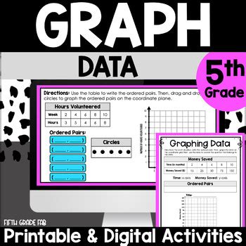 Graphing On The Coordinate Plane Printable And Digital Activities