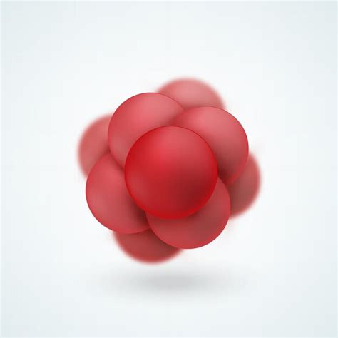 premium vector abstract molecular structure