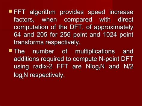 Decimation In Time And Frequency Ppt Decimation In Time And Frequency Ppt