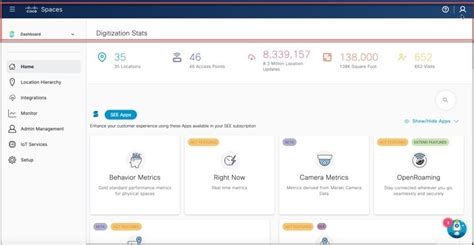 Cisco Spaces Configuration Guide Cisco Spaces Dashboard Cisco Spaces