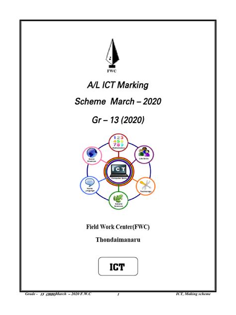 Ict Scheme 2020 Batch 5th Term Fwc English Download Free Pdf Internet Protocol Suite