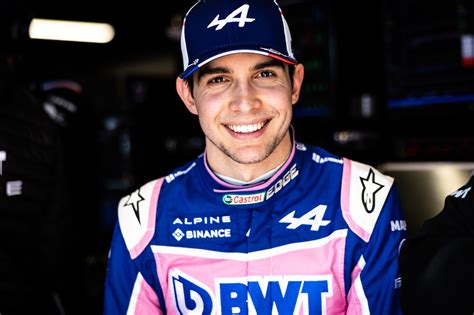 F1 Esteban Ocon Emballé Par Sa Nouvelle Alpine