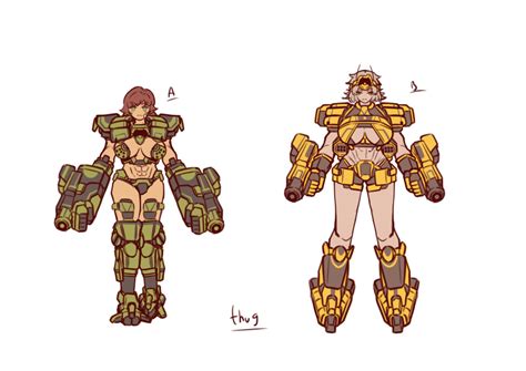 Rule 34 2024 2girls Abs Armored Bikini Armored Female Bandage On Face Battlemech Battletech