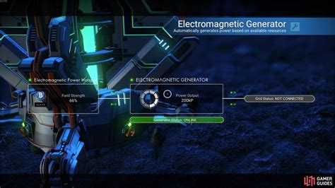 How To Use Electromagnetic Generators Building A Base Walkthrough No Mans Sky Gamer Guides®