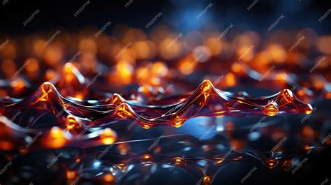 Premium Ai Image Abstract Lines And Dots Connect Background Technology Connection Digital Data