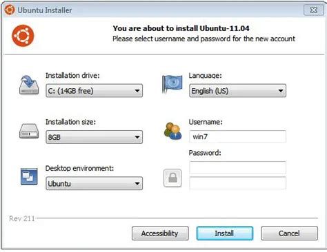 Installing Ubuntu 11 04 On A Windows Disk With Wubi Techotopia