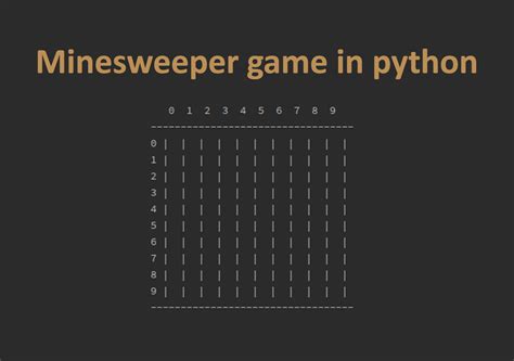 Build A Classic Minesweeper Game In Python 3 With Free Code