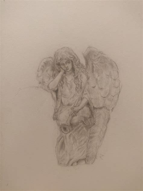 Angel With Hand On Chin Angel With No Head Statue Greek Angel Statue
