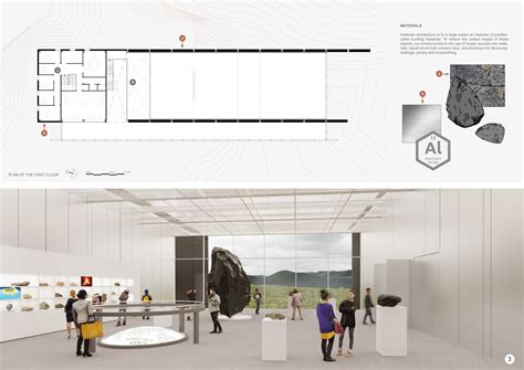 Architecture Project Volcanic Basalt Structure That Harmonizes With