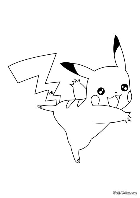 Раскраски Для Девочек Аниме Пикачу 70 фото