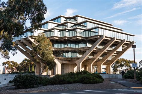 Geisel Library On The Ucsd Campus Editorial Image Image Of Collection