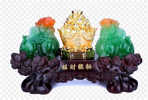成对招财貔貅摆件PNG图片素材下载 图片编号qxjgzxjj 免抠素材网