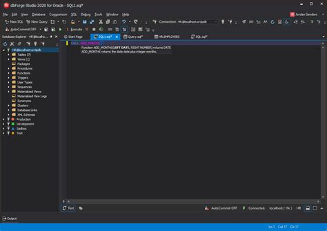 SQL Editor For Oracle PL SQL Editor In Oracle IDE