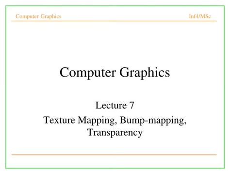 Ppt Computer Graphics Powerpoint Presentation Free Download Id3768841