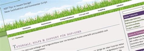 Cms Für Netobjects Fusion Testen Sie Die Fusion Content