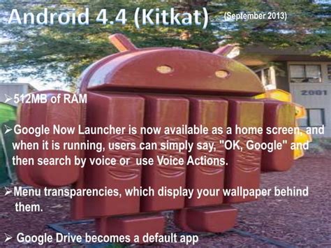 Android Versions Ppt Free Download