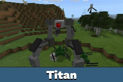 Robot Mod For Minecraft Pe Addons For Minecraft Pe