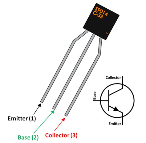 Pinout Del Transistor Ss9014 Diy Electronics Transistors Electronic Schematics