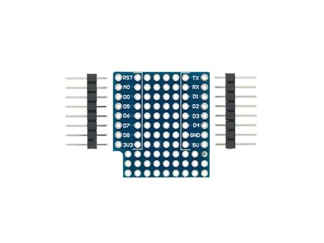 wemos d1 mini prototype shield myled sk