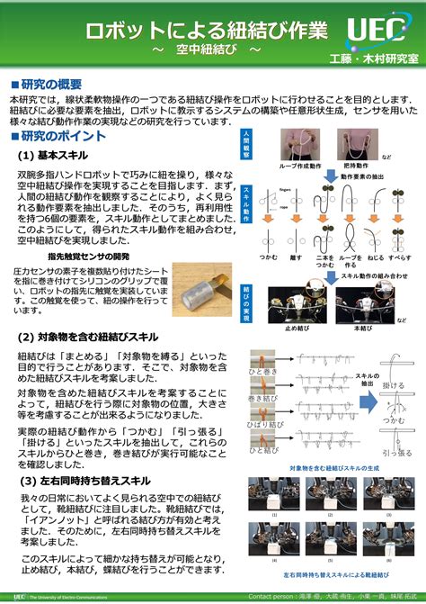 Rope Manipulation Uec Kudoh And Kimura Lab