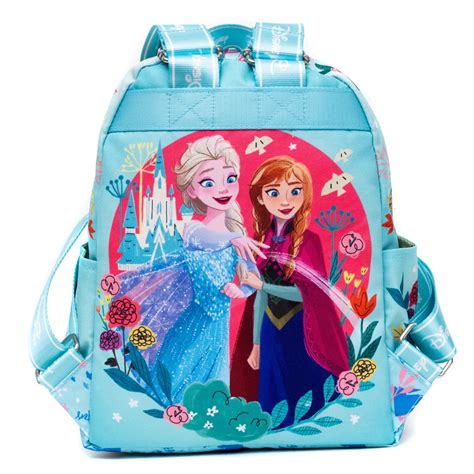Anna And Elsa Nylon 13” Mini Backpack Awesome Collectibles